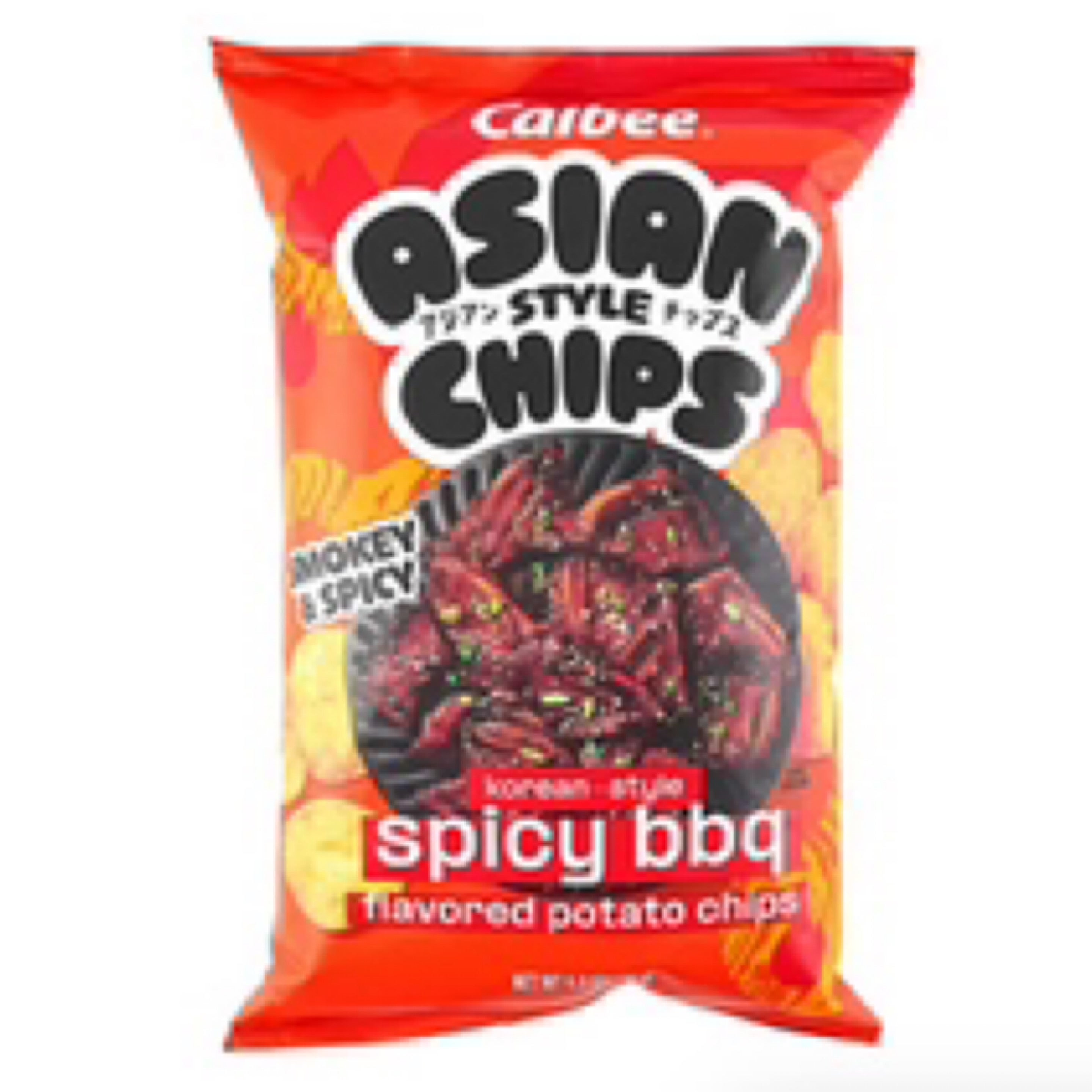 Calbee Asian Chips Korean Spicy BBQ | Trap Fruit Candy Co.
