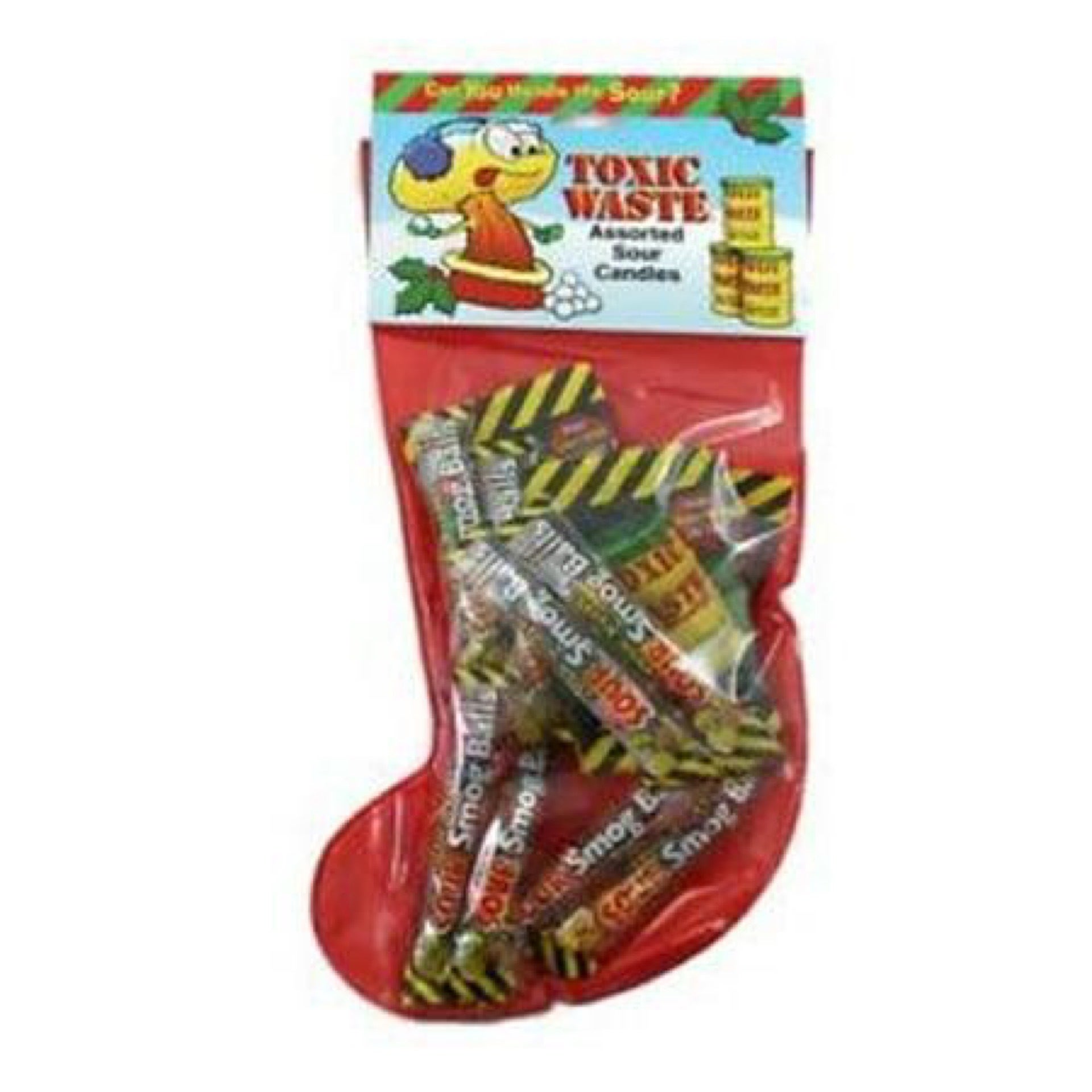 Toxic Waste Sour Candies Christmas Stocking 3.67 oz | Trap Fruit Candy Co.