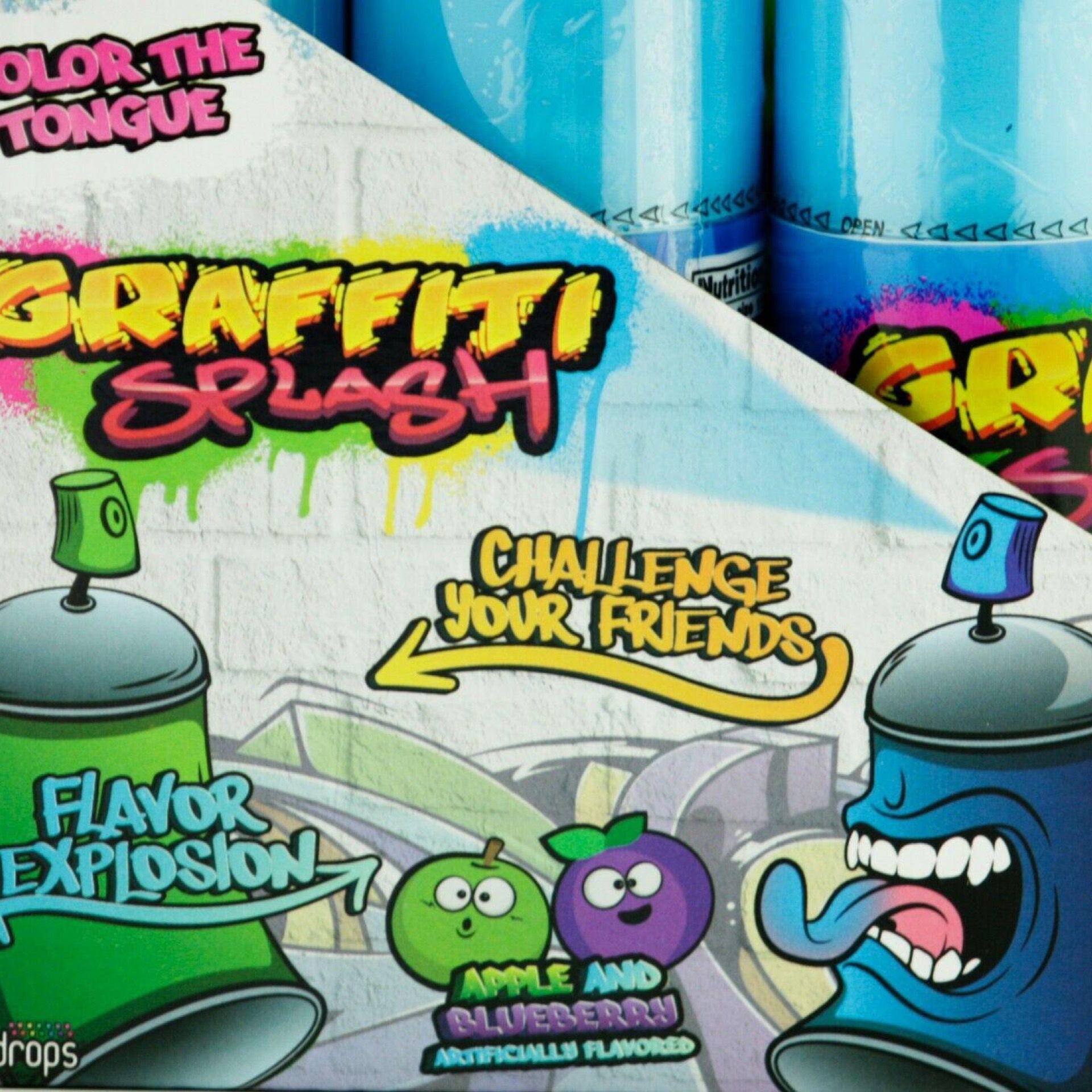 Raindrops Candy - Graffiti Splash | Trap Fruit Candy Co.