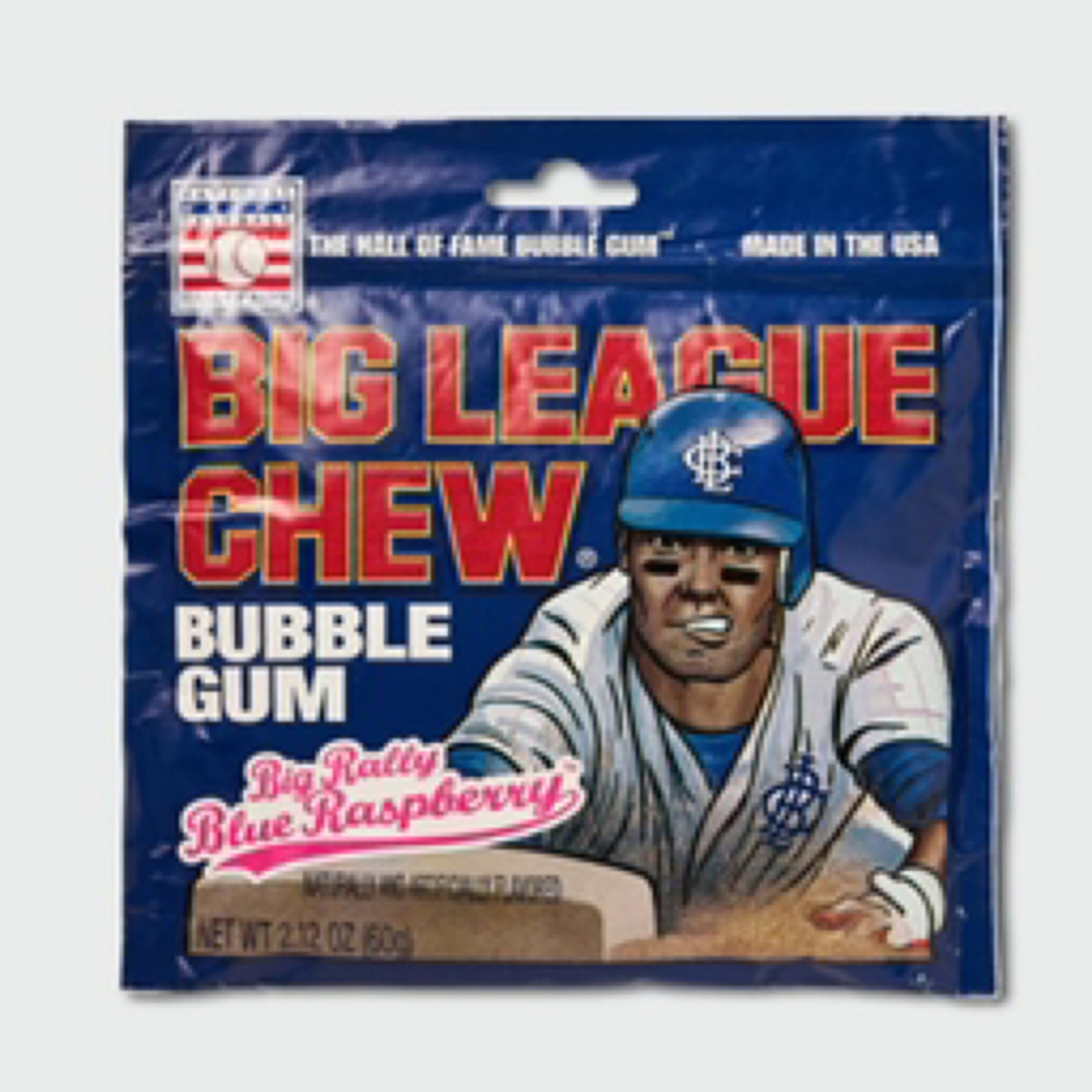 Big League Chew Bubble Gum - Big Rally Blue Raspberry | Trap Fruit ...