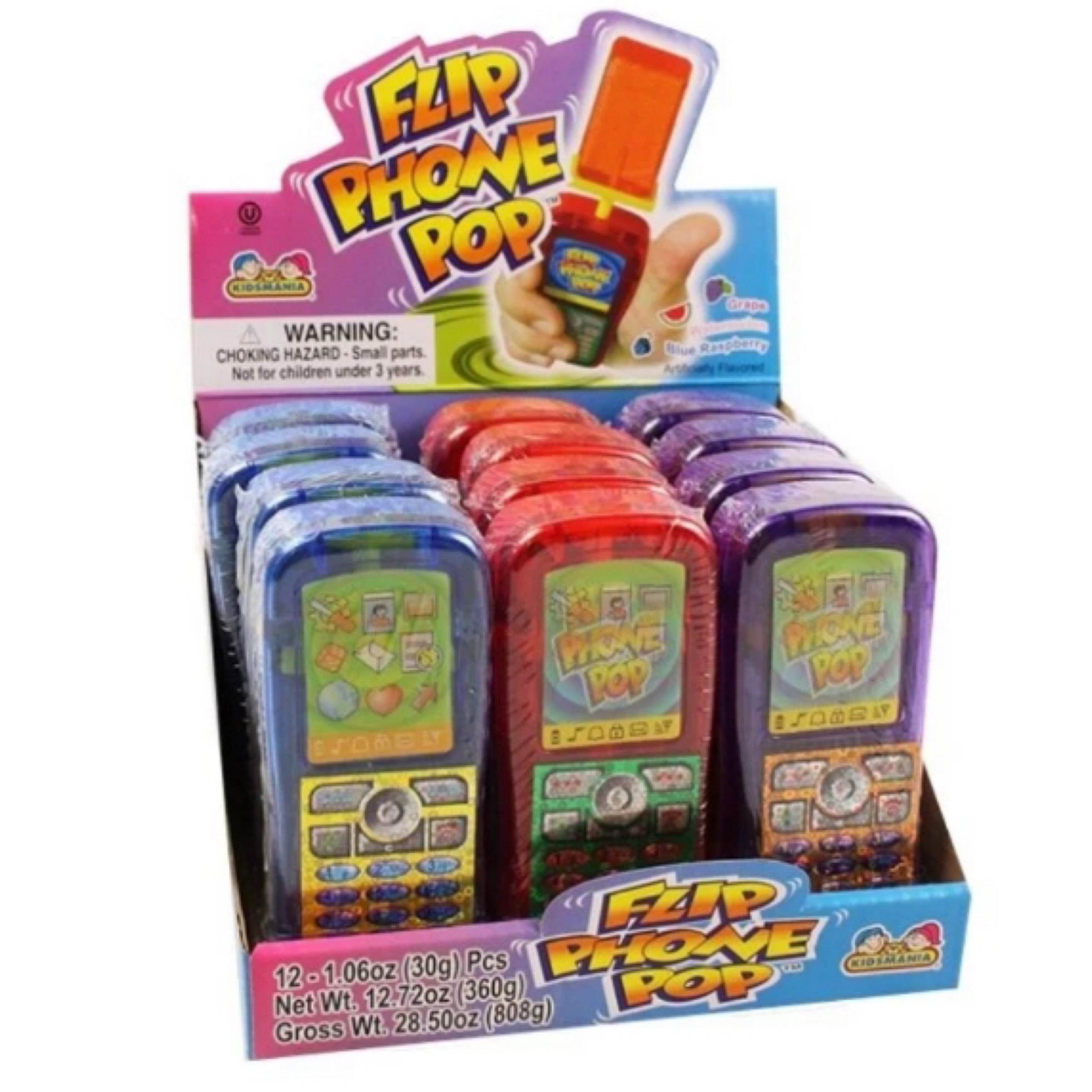 Kidsmania Flip Phone Pop | Trap Fruit Candy Co.
